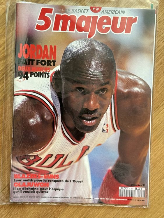 Magazine 5 Majeur numéro 20 Jordan ancien année 90 (Neu (gemäss ...