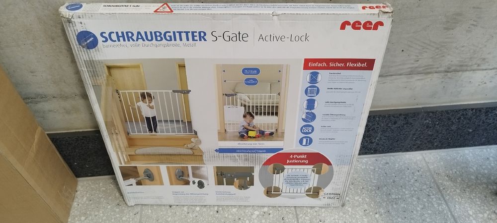 REER Advanced Schraubgitter 75 - 110 cm Durchgangs NEU & OVP (Neu und originalverpackt) in ...