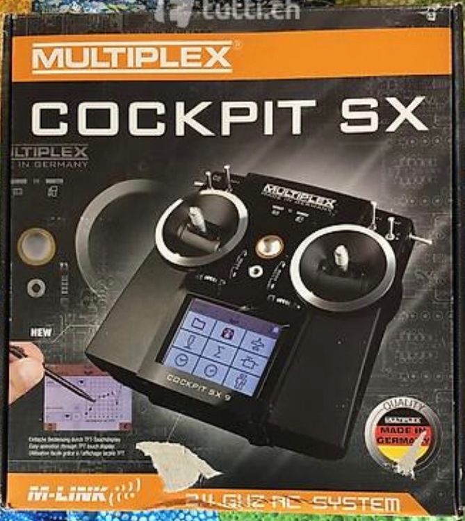Multiplex Cockpit SX 9 M-Link Modell Flugzeug Fernsteuerung (Neu ...
