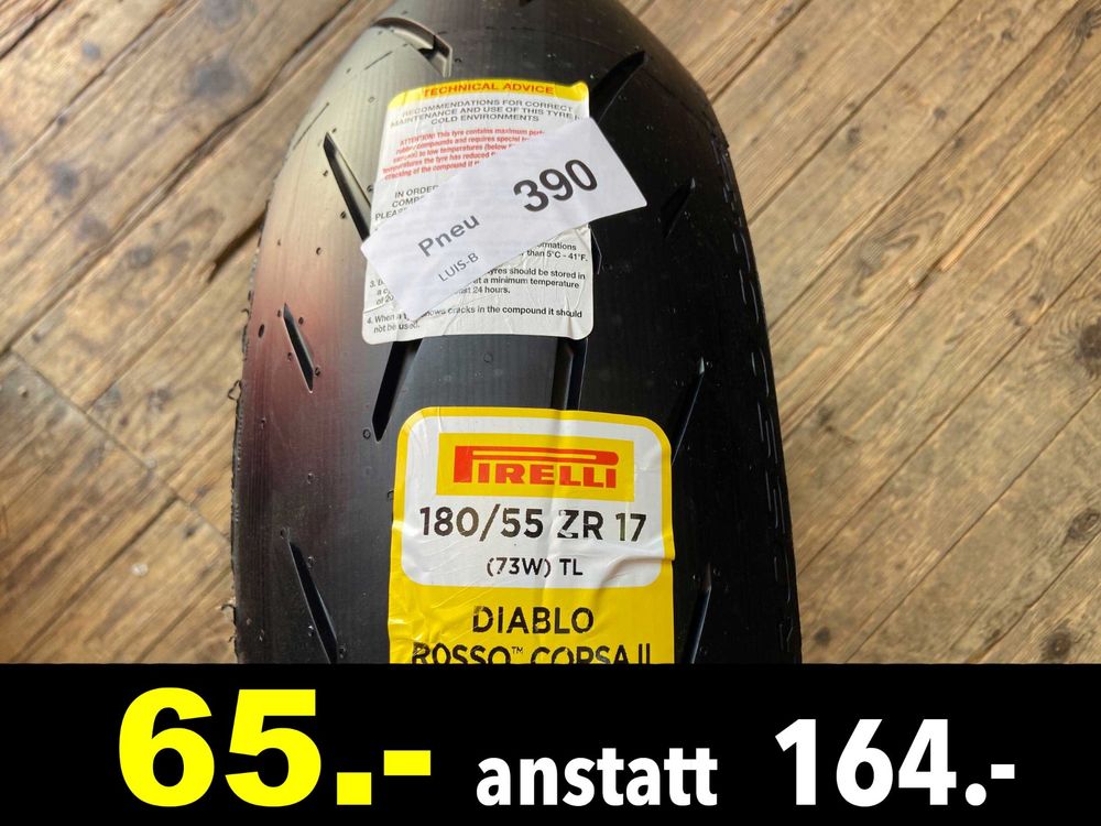 180/ 55 ZR17, PIRELLI - 1 Stück /390 | Kaufen auf Ricardo
