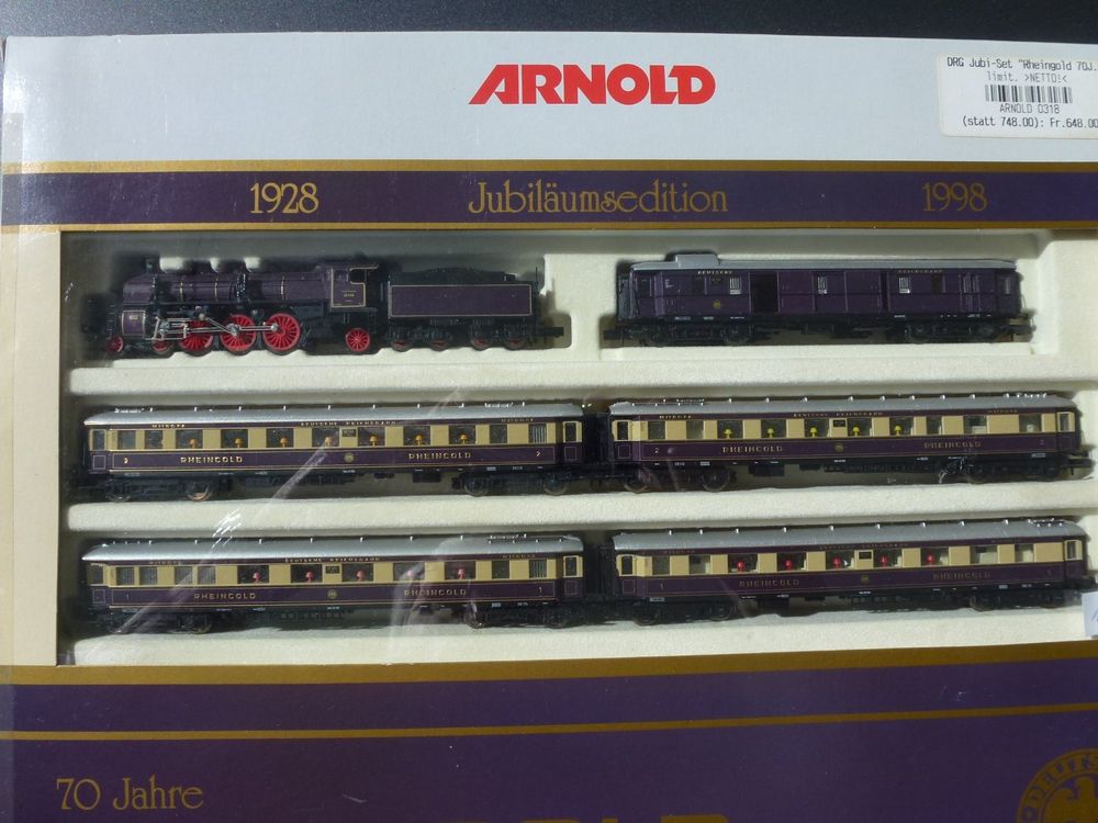 Arnold Rheingold mit S 3/6 (Neu (gemäss Beschreibung)) in Wittenbach ...