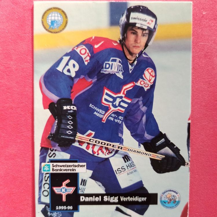 Daniel Sigg - EHC KLOTEN - 1995/96 (Gebraucht) in Dübendorf für CHF 3 ...