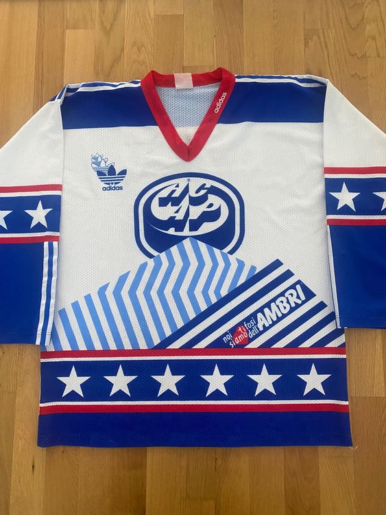 HC AMBRI PIOTTA TRIKOT RICK TSCHUMI 1990/91 HCAP ADIDAS XL (Neu (gemäss ...