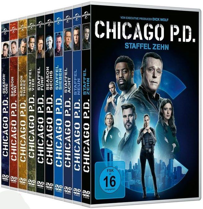 Chicago P.D. Collection - Staffeln 1-10 (2014-23) 54-DVDs (Gebraucht ...