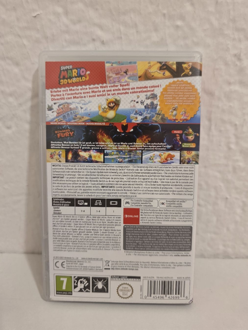 Nintendo Switch Game: Super Mario 3D World + Bowser's Fury (Gebraucht ...