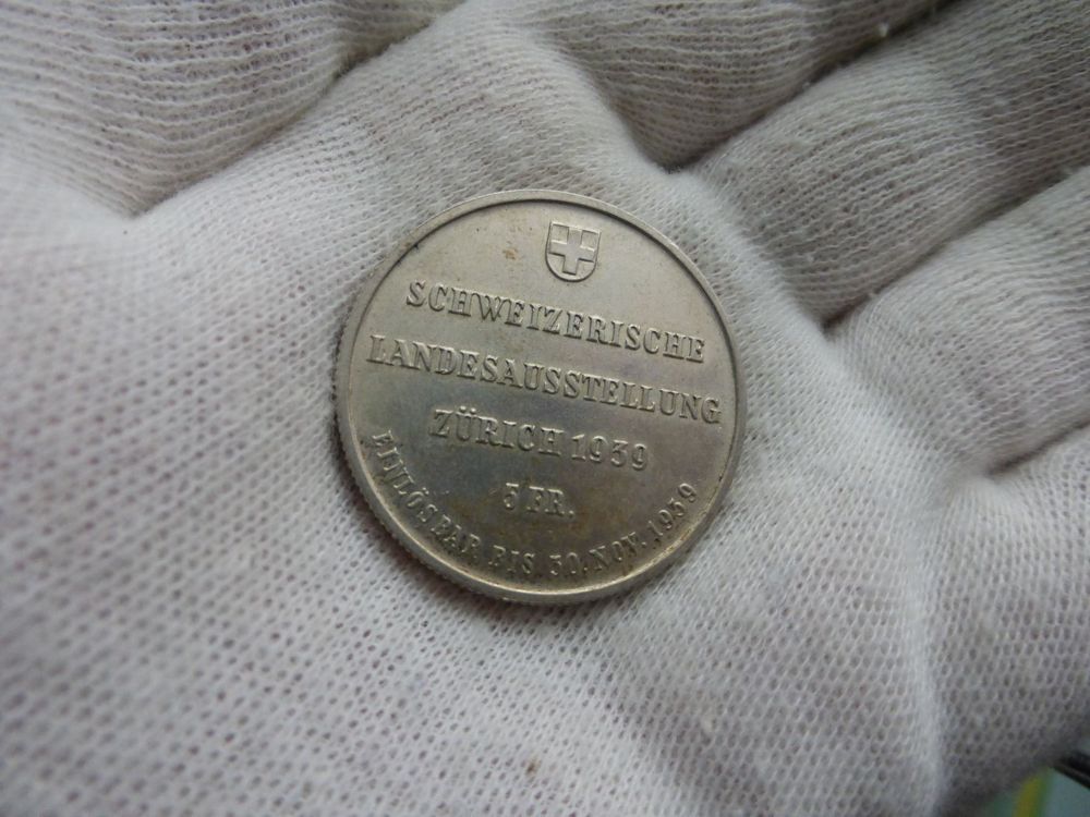 5 Franken 1939 Landi Silber | Kaufen auf Ricardo