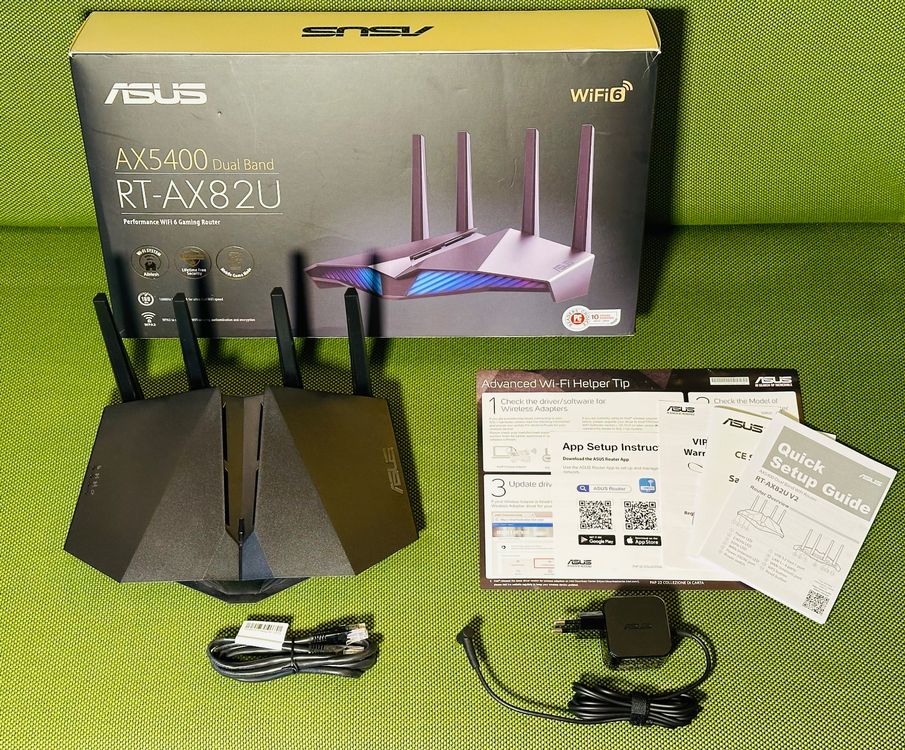 ASUS RT-AX82U - AX5400 Dual-Band, WiFi 6 Gaming Router | Kaufen auf Ricardo