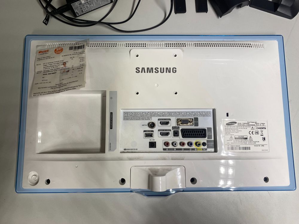 SAMSUNG TV Model: T24D391EW gebraucht, funktioniert /// E727 (Gebraucht ...