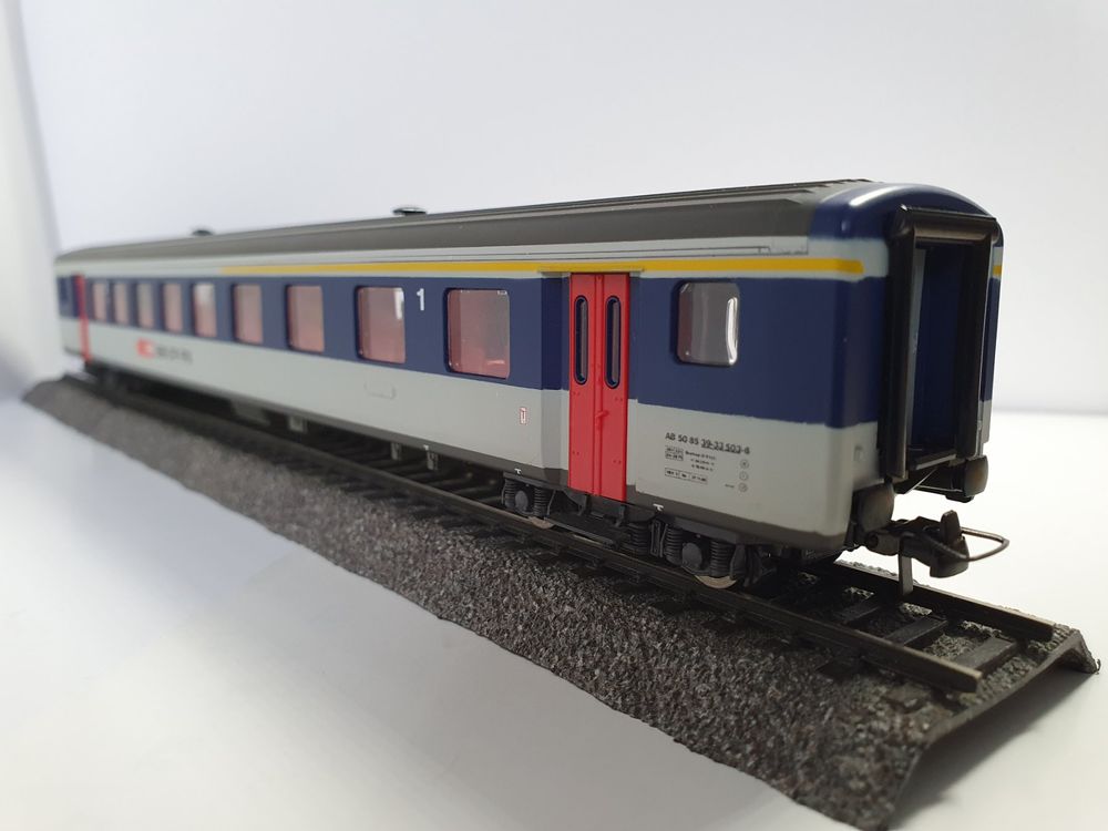 Reisezugwagen 1-2 Kl./ EW II NPZ / Prototyp-Farbgebung /1:87 (Neu und originalverpackt) in ...