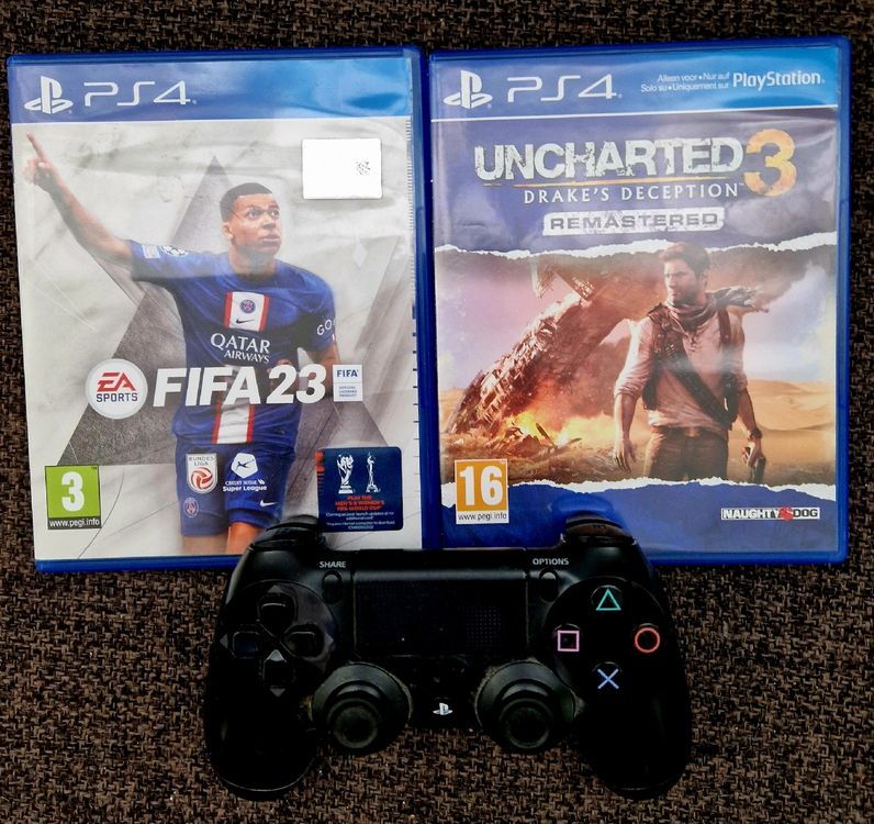 Fifa23-Uncharted &Controller PS4 (Gebraucht) in Rapperswil SG für CHF ...