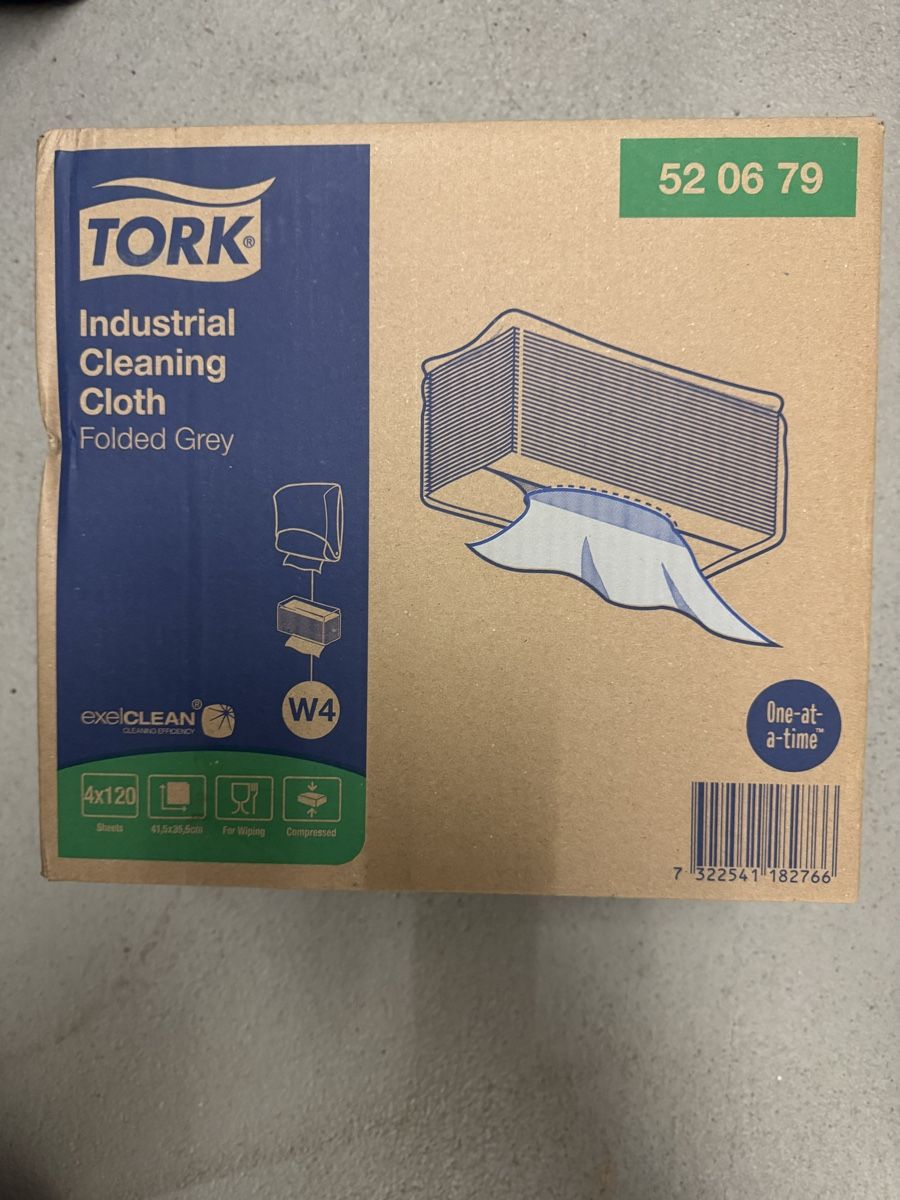 TORK 520679 Reinigungstücher 1 lagig (Neu und originalverpackt) in ...