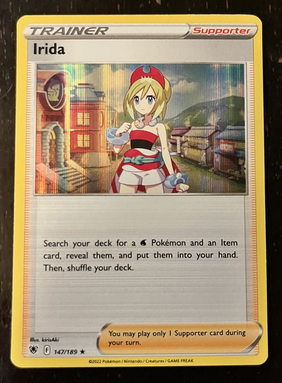 Carte Pokémon Irida holo 147 (Neu (gemäss Beschreibung)) in lausanne ...