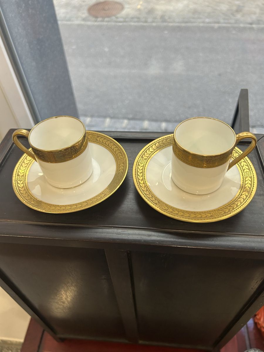 MF Tres Limoges Kaffeetassen, Frankreich. Pures Gold! (Usato) a Losone ...