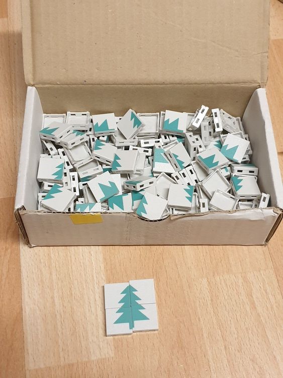 Blindschaltbild-Tafel System "Integra-Signum". Viel Zubehör. (Gebraucht ...