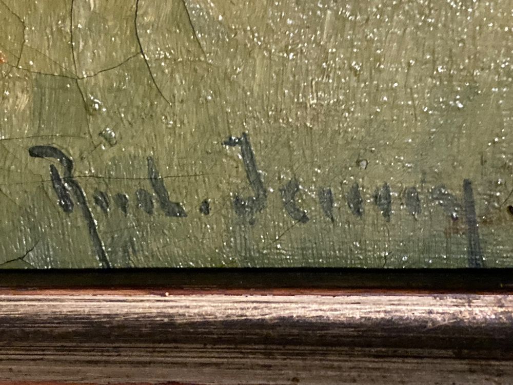 Johann Rudolf Jenny (1868-1938) Landschaftsgemälde signiert (Gebraucht ...