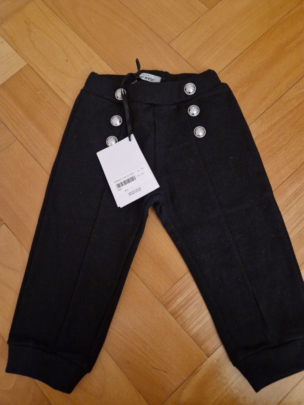 Balmain trousers. 12m / 80 cm. New with tags. (Neu und originalverpackt ...
