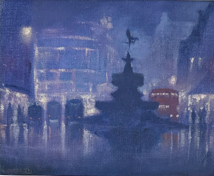 Wunderschöne Stadt Szene Gemälde Unl.Sign (Gebraucht) in Root für CHF 44 – nur Abholung auf ...