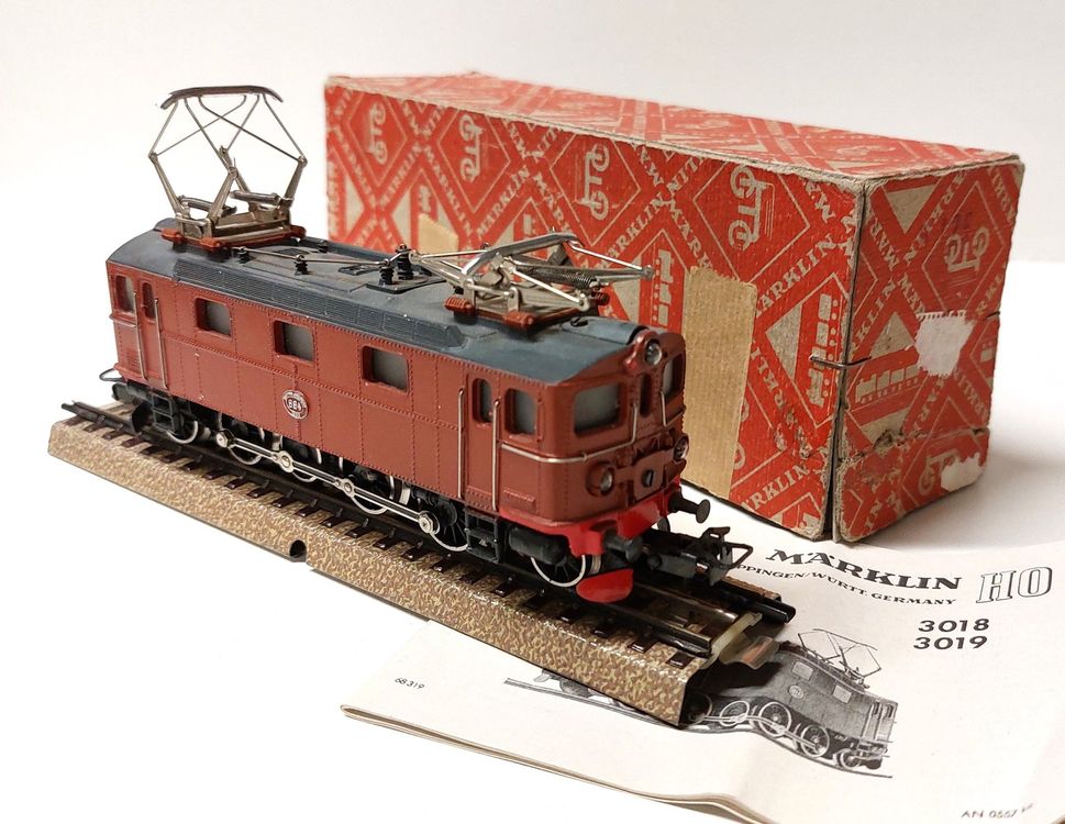 Märklin 3018.1 - Schwedische El Lok, kleines ASEA Schild (Gebraucht) in ...