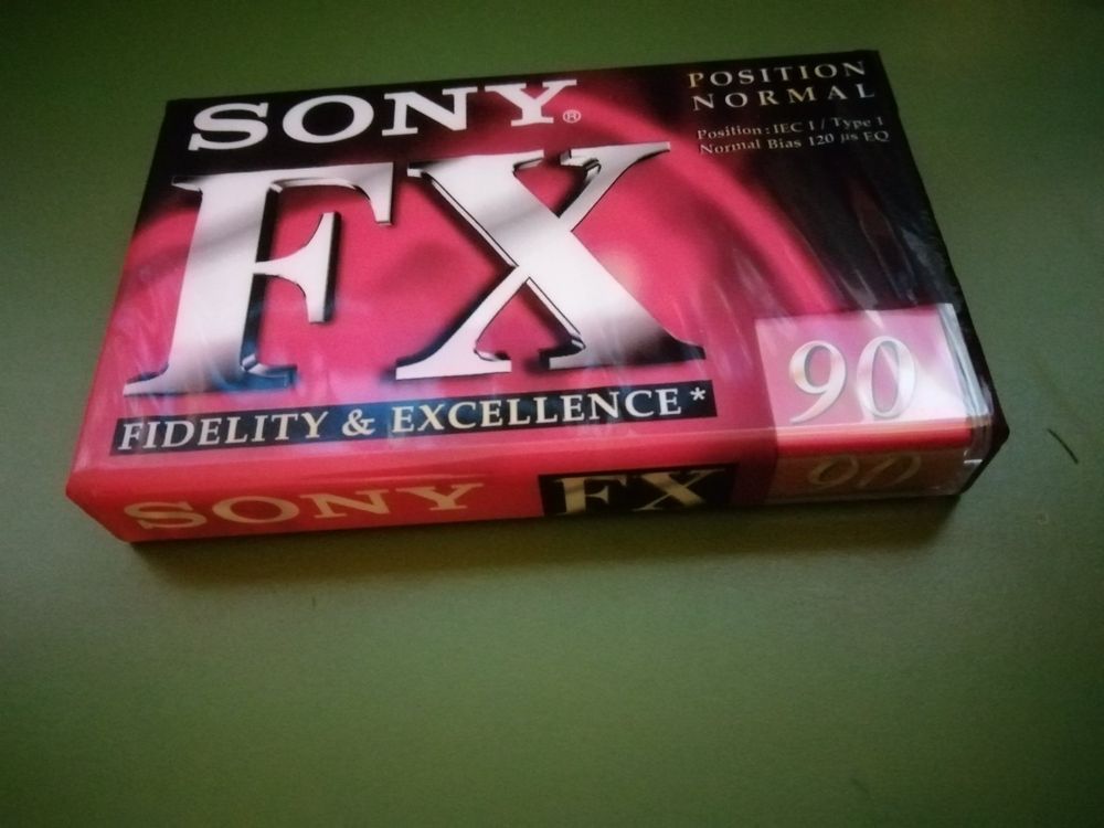 Sony FX 90 Audio Cassette neu & originalverpackt (Neu und ...