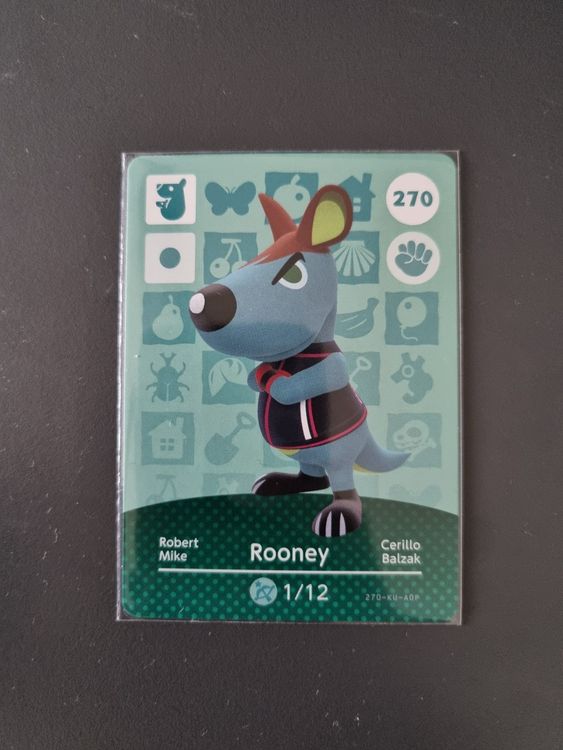 Animal Crossing Amiibo Karte Robert (Neu (gemäss Beschreibung)) in für ...