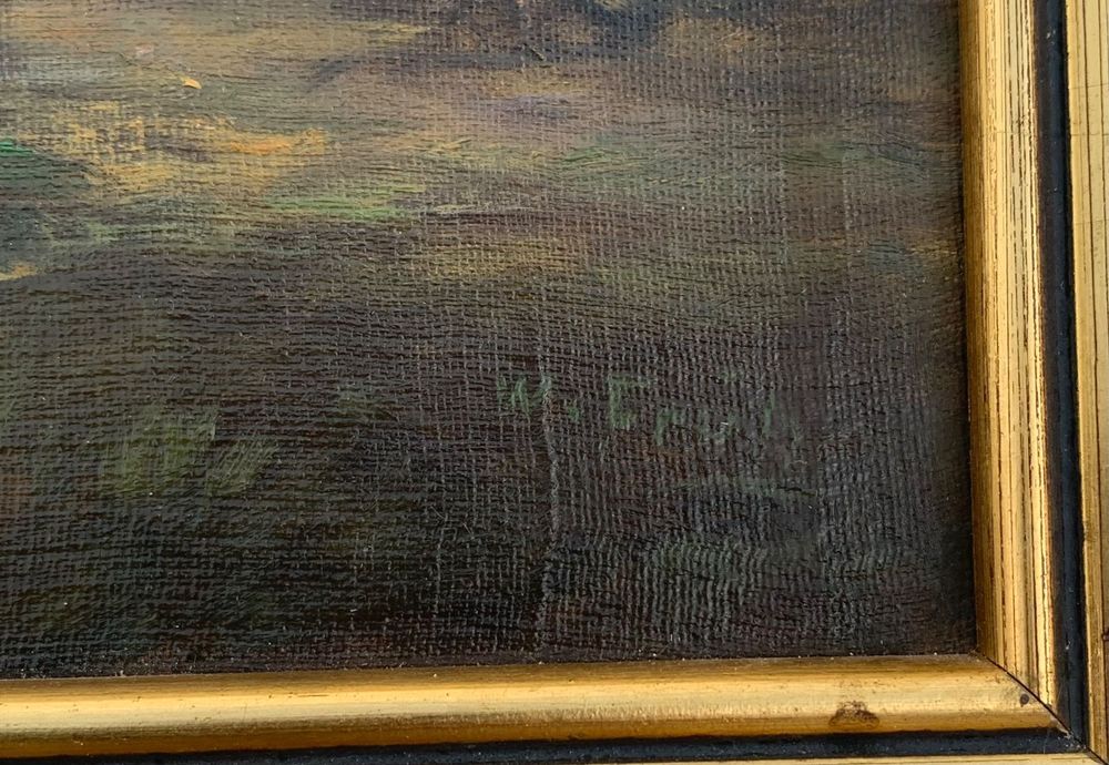 Walter FRÜH (1855-1944)Gemälde (Gebraucht) in Root für CHF 45 – mit ...