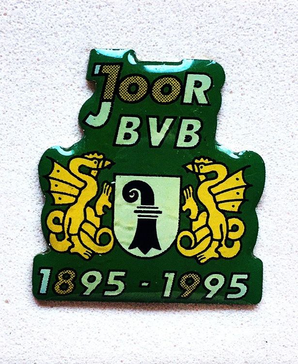 BVB Jubiläums Pin 100 Joor 1895-1995 (Gebraucht) in Oberaach für CHF 3 ...