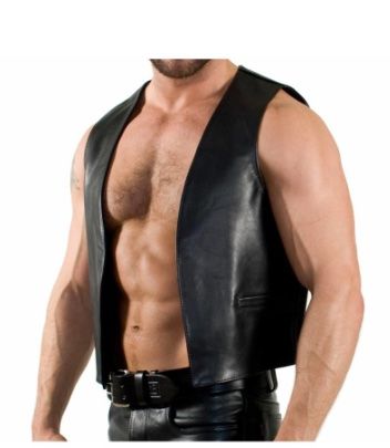 RoB Amsterdam Lederweste – Grösse M - neuwertig | Kaufen auf Ricardo