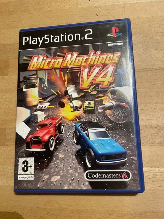 Micro Machines V4 für PS2 (Gebraucht) in Rheinfelden für CHF 10 – mit ...