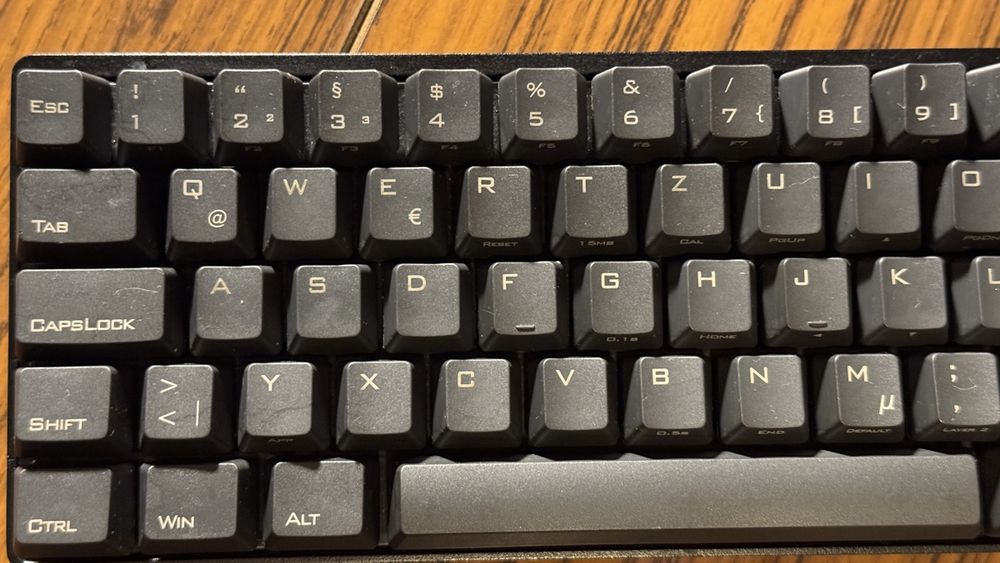 Mechanical Keyboard, Vortex Pok3r, MX Cherry Red Metal Base (Gebraucht ...