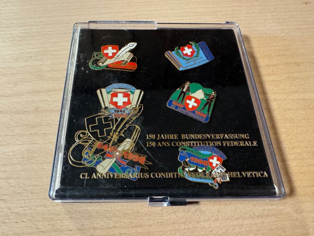 Pin 150 Jahre Bundesverfassung Swiss (Gebraucht) in Reutlingen für CHF 10 – mit Lieferung auf ...