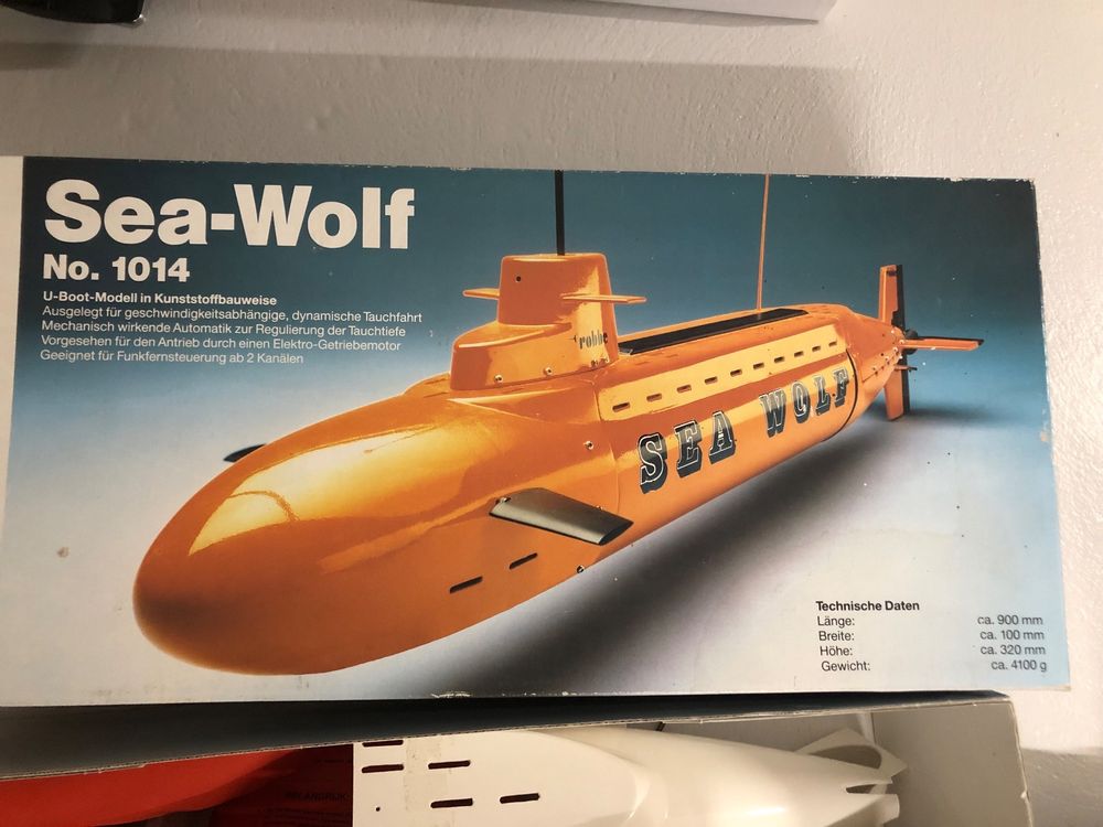 Modell U-Boot Sea Wolf Robbe (Gebraucht) in Lüterkofen für CHF 95 – nur ...