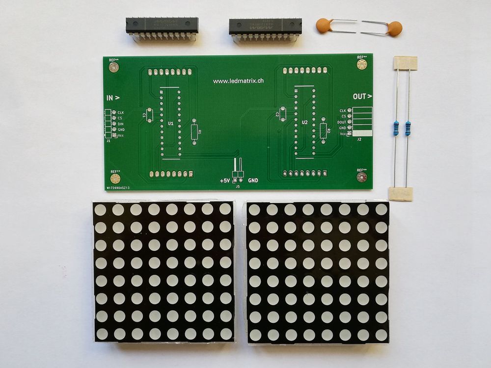 DIY Kit - LED Dot Matrix Control Display Module | Kaufen auf Ricardo