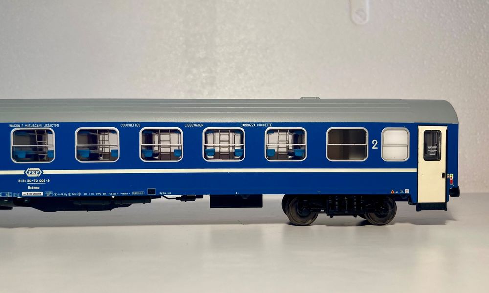 ACME 55055 PKP UIC-Z Liegewagen Bcdmnu (Räritat) | Acheter sur Ricardo