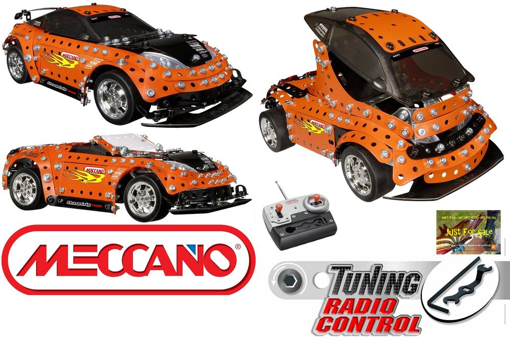 MECCANO 8950 - Tuning Radio Control Cars - RARITÄT 2005! (Neu (gemäss ...