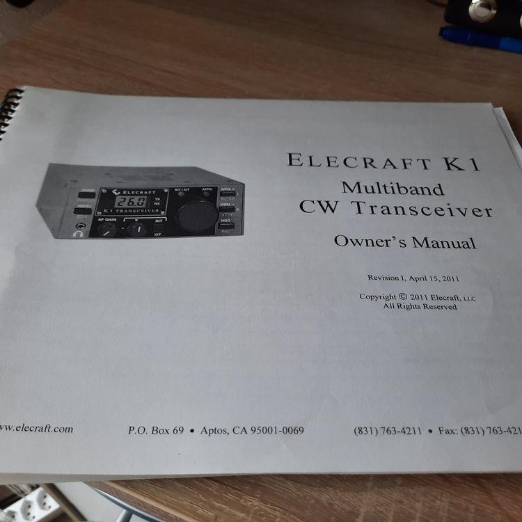 ELECRAFT K1 QRP | Kaufen auf Ricardo