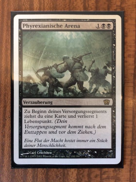 MTG - Phyrexian Arena x1 (Neu (gemäss Beschreibung)) in Altdorf UR für CHF 20 – mit Lieferung ...