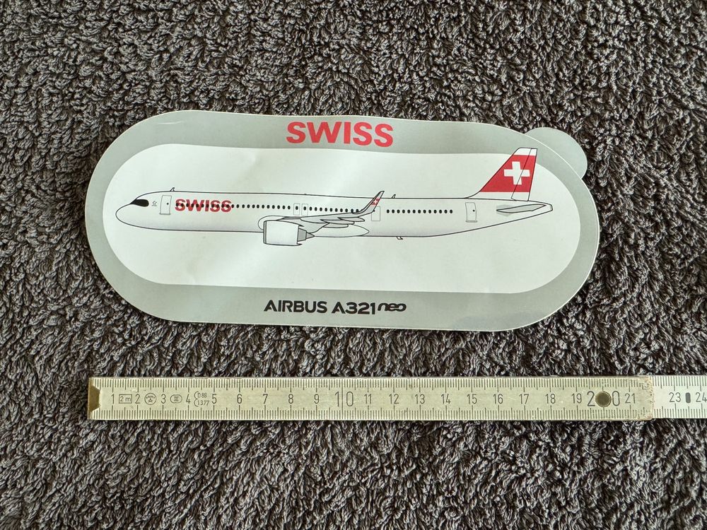 SWISS Airbus A321neo Sticker Flugzeug Sammler | Kaufen auf Ricardo