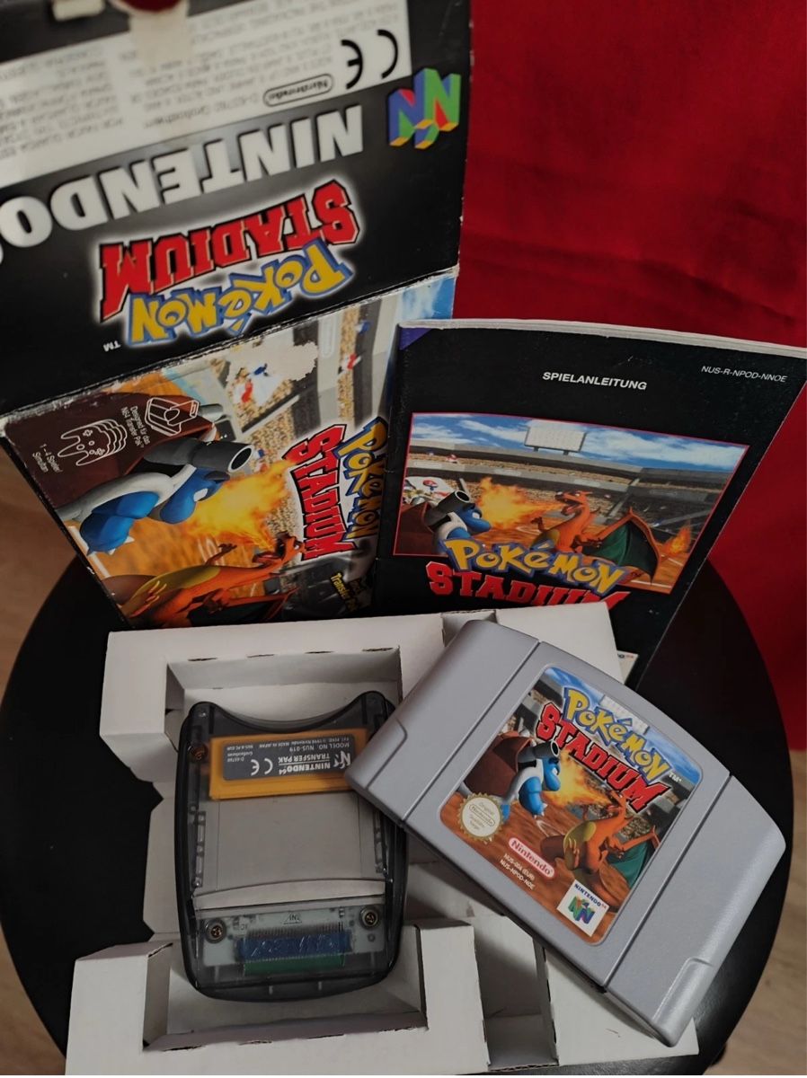 Pokémon Stadium – Komplettset (N64) – OVP, Anleitung & Trans (Gebraucht ...