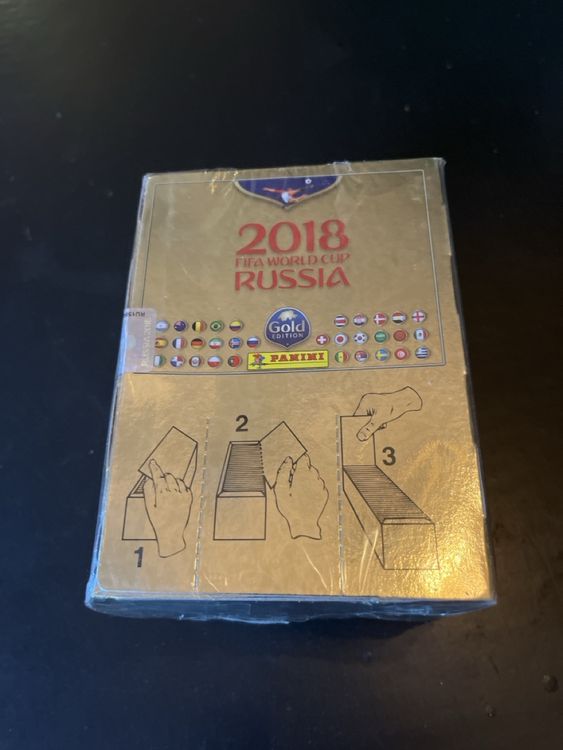 Panini Sticker Box FIFA World Cup 2018 (Neu und originalverpackt) in ...