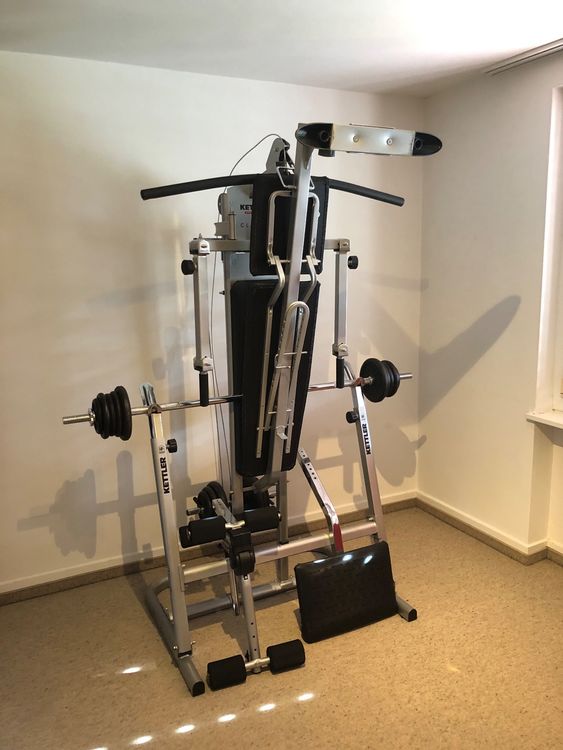 Kettler Kraftstation, Home-Gym, inkl. 62.5kg Gewichten | Kaufen auf Ricardo