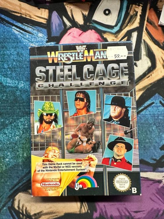 WWF Wrestle Mania Steel Cage Challenge Nintendo NES | Kaufen auf Ricardo