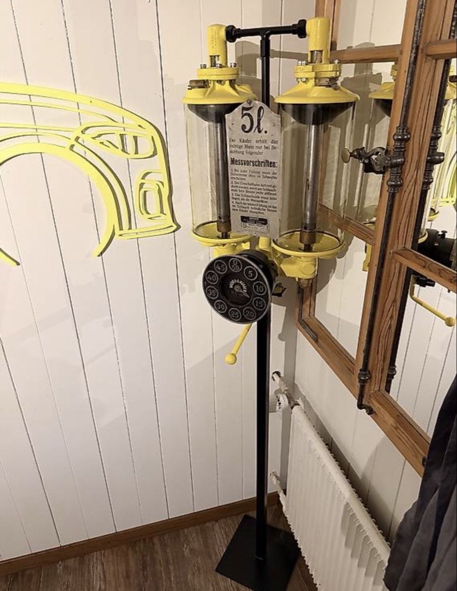 Alte Tanksäule, 5 Liter, Deko-Objekt für Sammler und Fans (Gebraucht ...