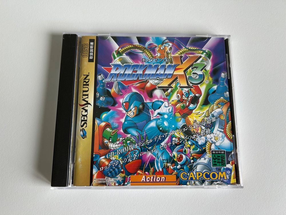 Rockman X3 Megaman X3 Sega Saturn Spiel OVP | Kaufen auf Ricardo