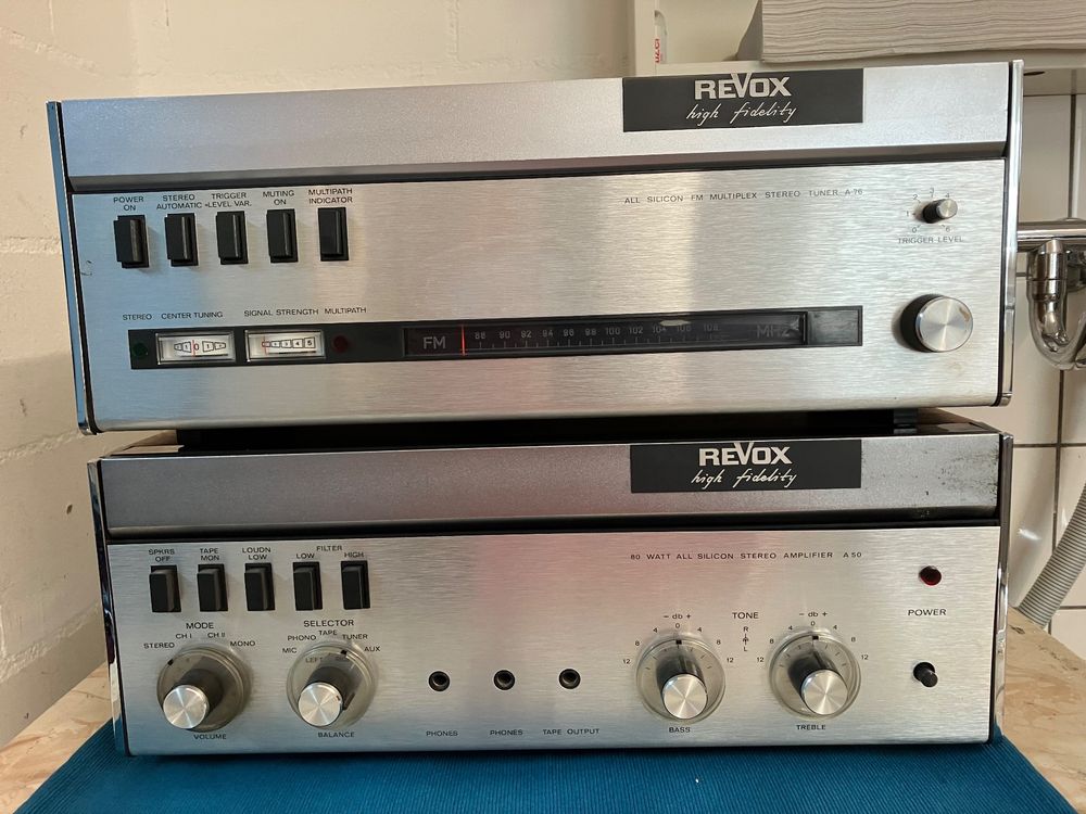 Revox a50/a76 (Gebraucht) in Zunzgen für CHF 179 – mit Lieferung auf Ricardo kaufen