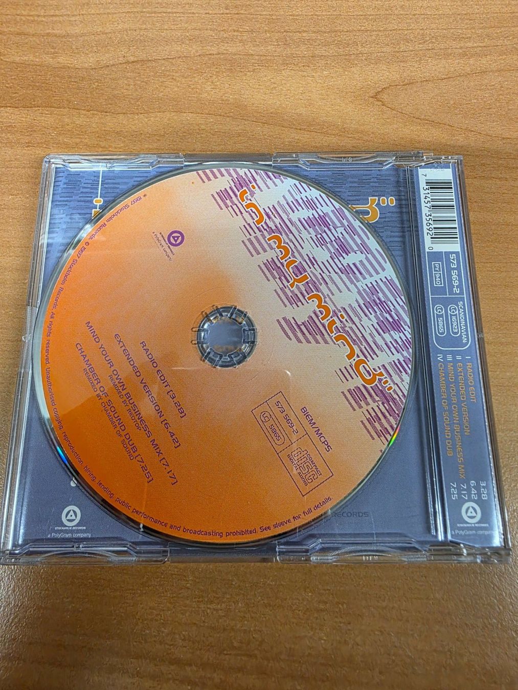 CD Single - Antiloop – In My Mind (Gebraucht) in Biberist für CHF 3 ...