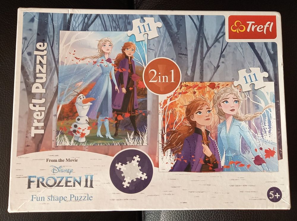 *DISNEY - FROZEN ll* - PUZZLE; VOLLSLT. 2 X 111 T./TREFL (Gebraucht) in ...