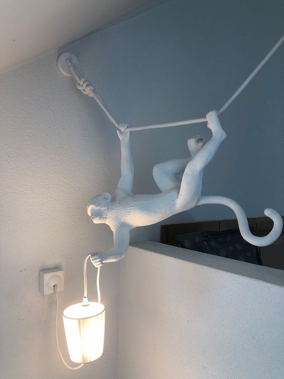 Monkey Pendelleuchte Swing weiss - Seletti (Gebraucht) in Adetswil für ...