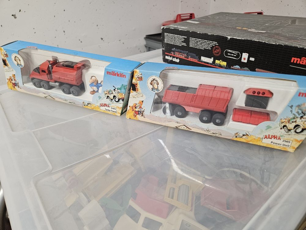 Märklin Alpha Turbo Truck rot (Gebraucht) in Güttingen für CHF 35 – mit ...