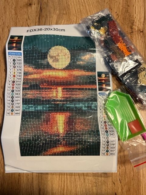 Diamondpainting Set (Neu und originalverpackt) in Windlach für CHF 4 – mit Lieferung auf Ricardo ...