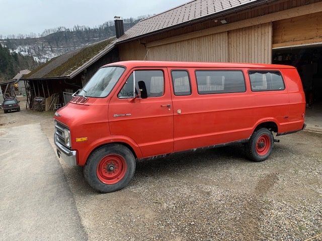 Mowag 1978 Dodge B300 5,2l V8 Feuerwehr Oldtimer mit 23000km (Gebraucht ...